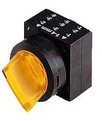 Buy Siemens,Illuminated selector switch, 22 mm, round, plastic, yellow ...